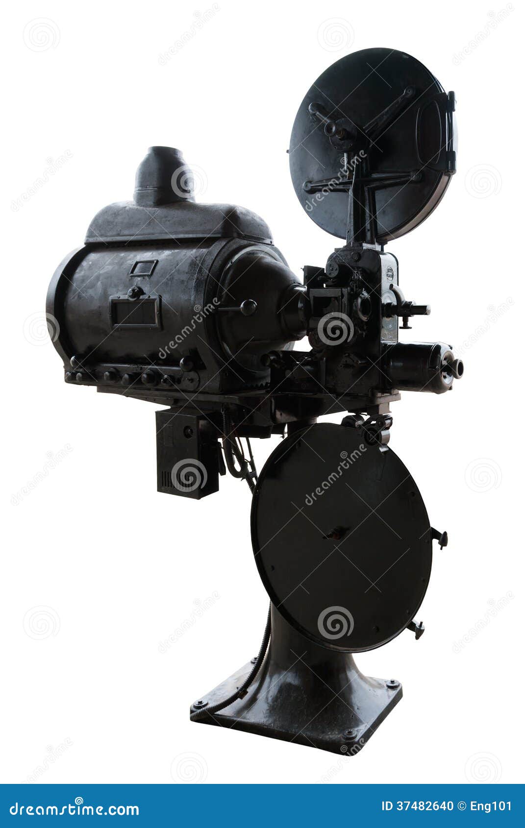 Vintage 35 Mm Movie Projector Stock Photo - Image of project, equipment ...