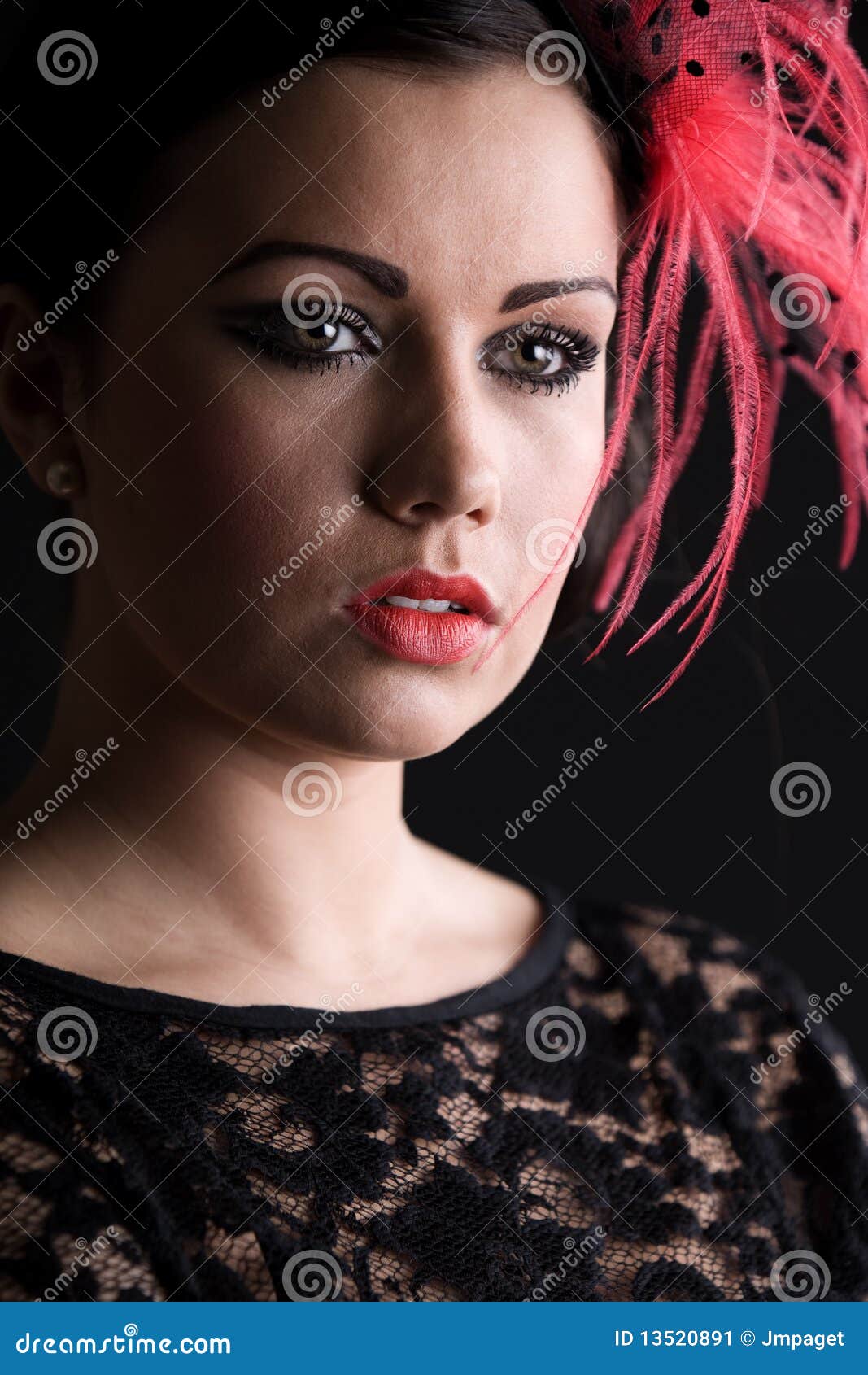 Vintage Model stock image. Image of fashioned, attractive - 13520891