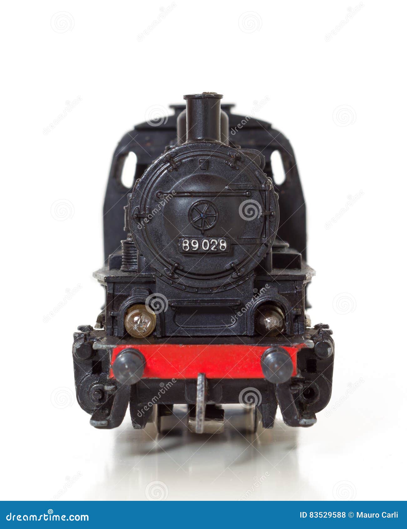 Vintage Model Steam Locomotive Stock Photo - Image of engine, rail ...