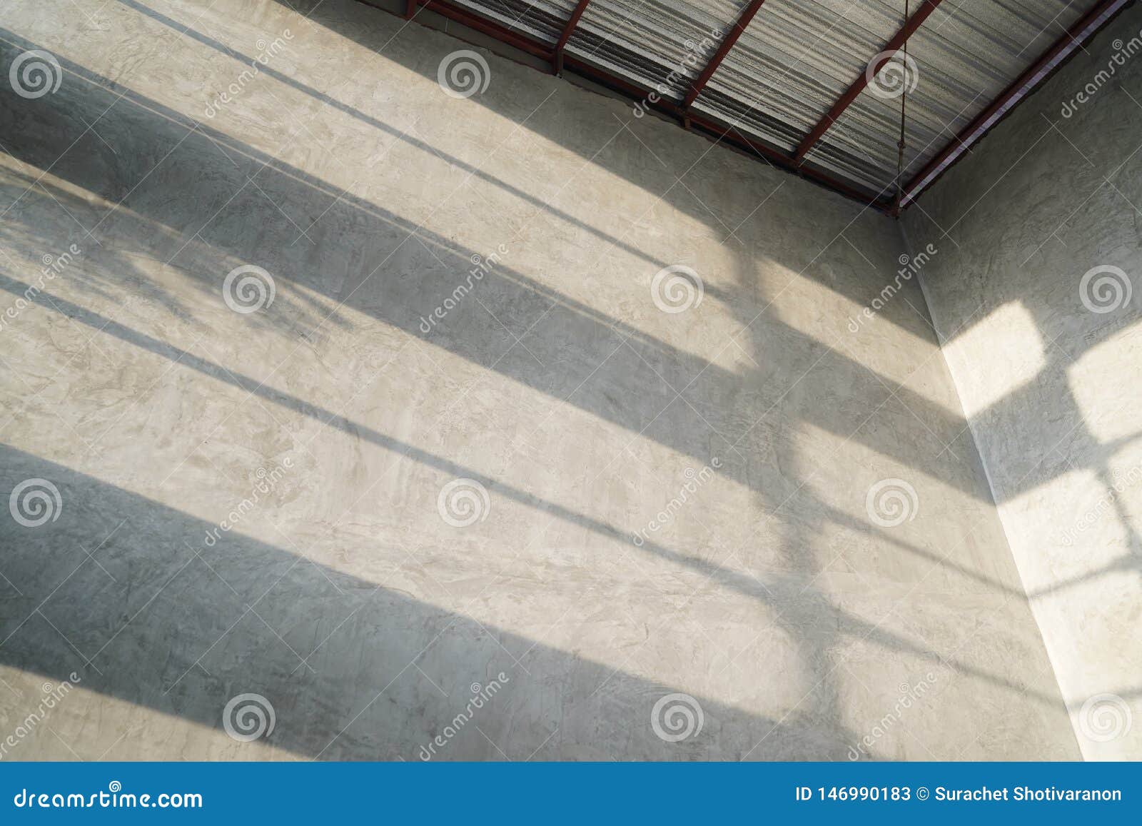 Vintage and Modern Loft Pattern Wallpaper Style with the Window Light ...