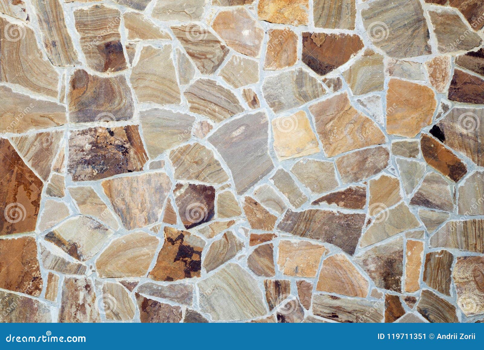 Vintage Mosaic Wall Decorative Ornament from Ceramic Broken Tile in ...