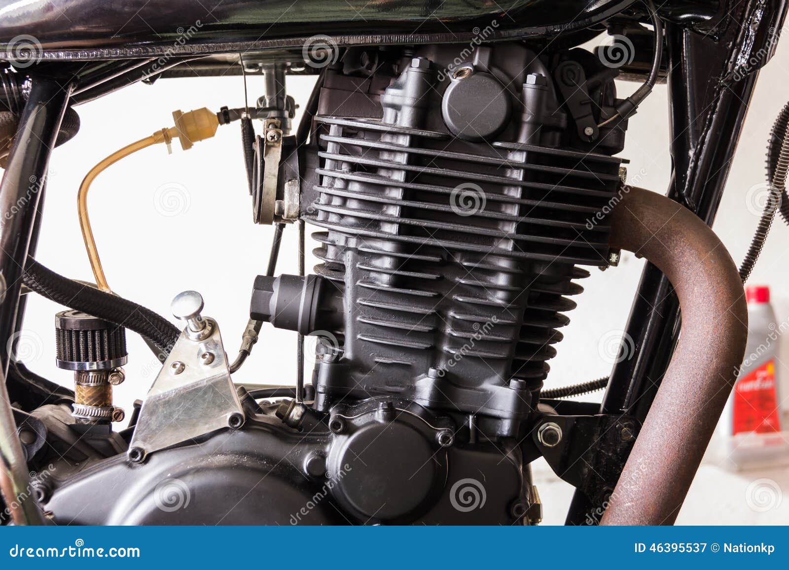 Vintage Motorcycle machine stock image. Image of sport - 46395537