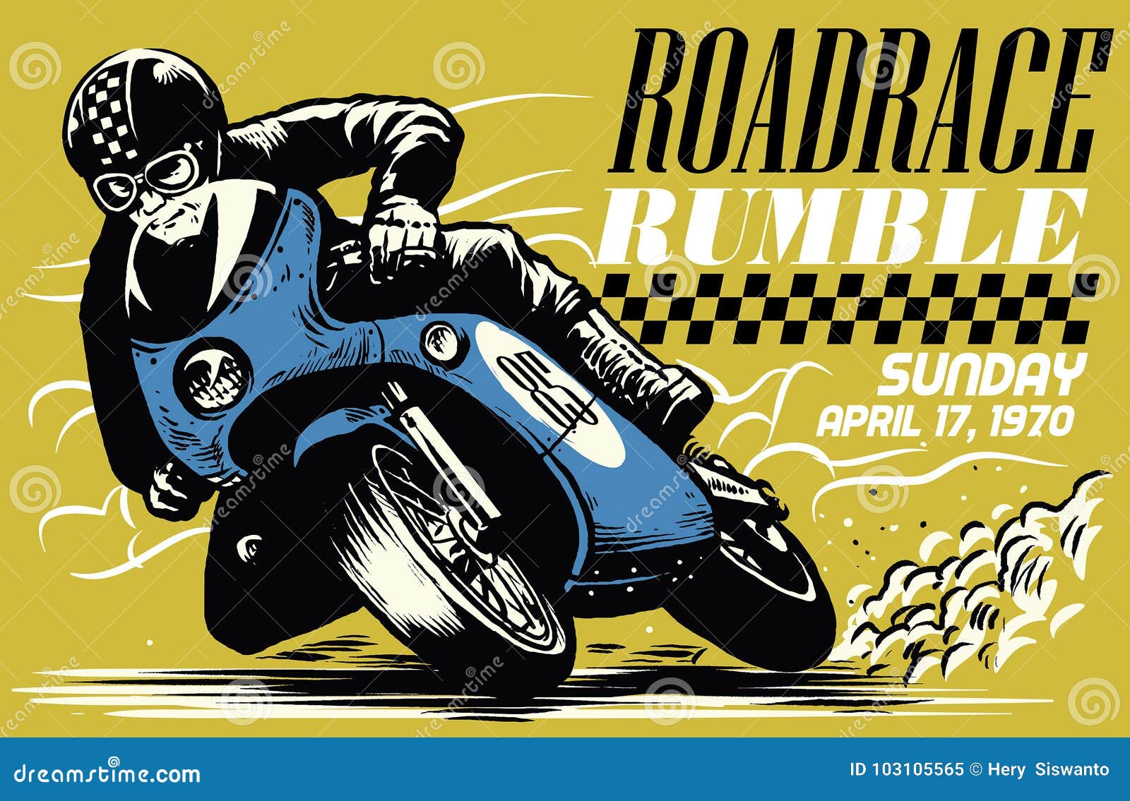 Scrambler Vintage Motorcycle, Cafe Racer Theme. Black And White Colors ...