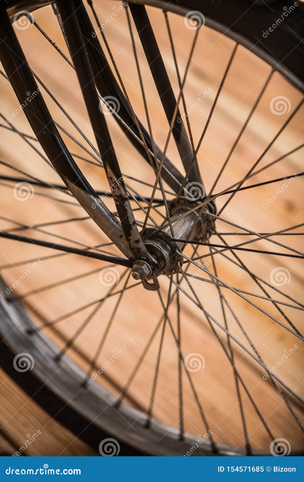 Vintage motorcycle wheel stock image. Image of history - 154571685