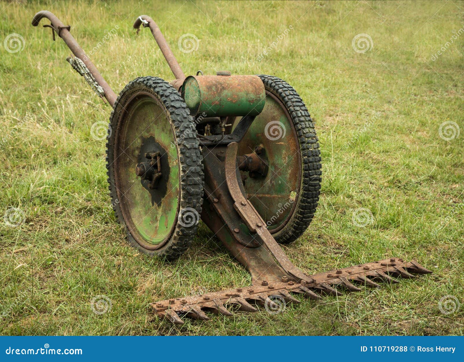 Crop Cutter Bar Machine stock photo. Image of machine - 110719288