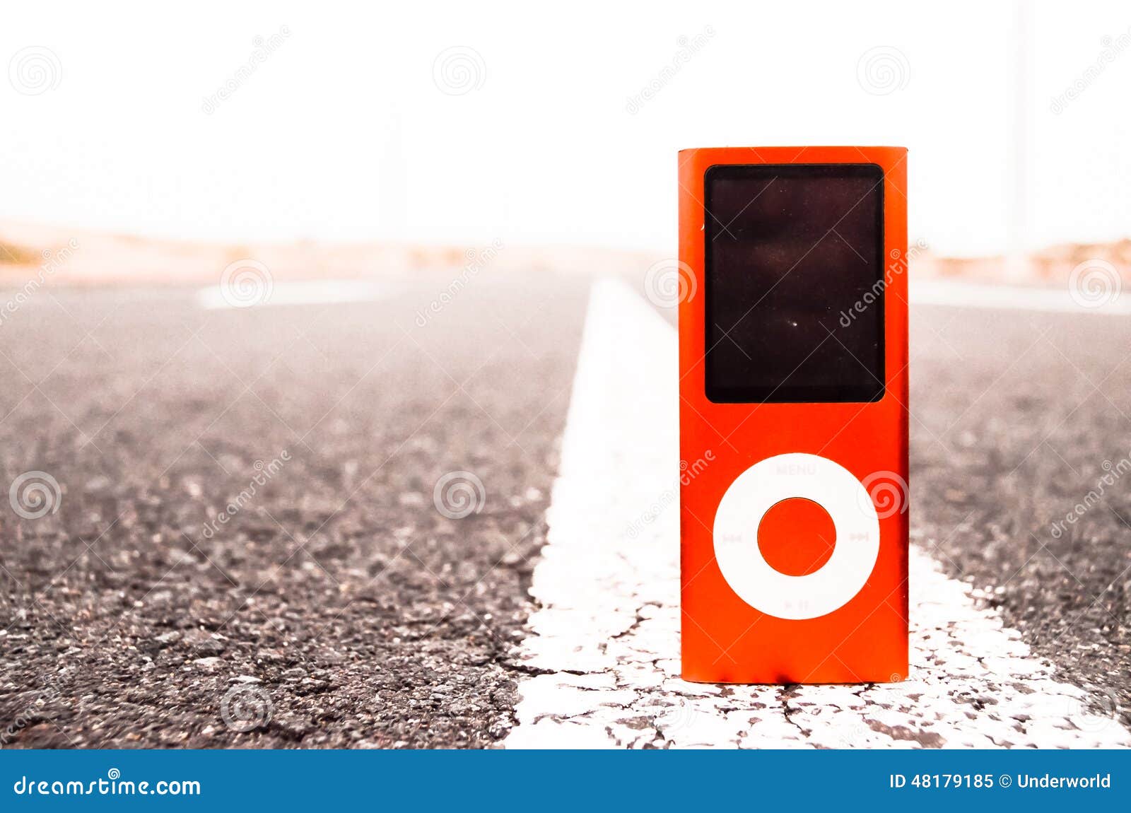 Vintage MP3 Music Player stock image. Image of design - 48179185