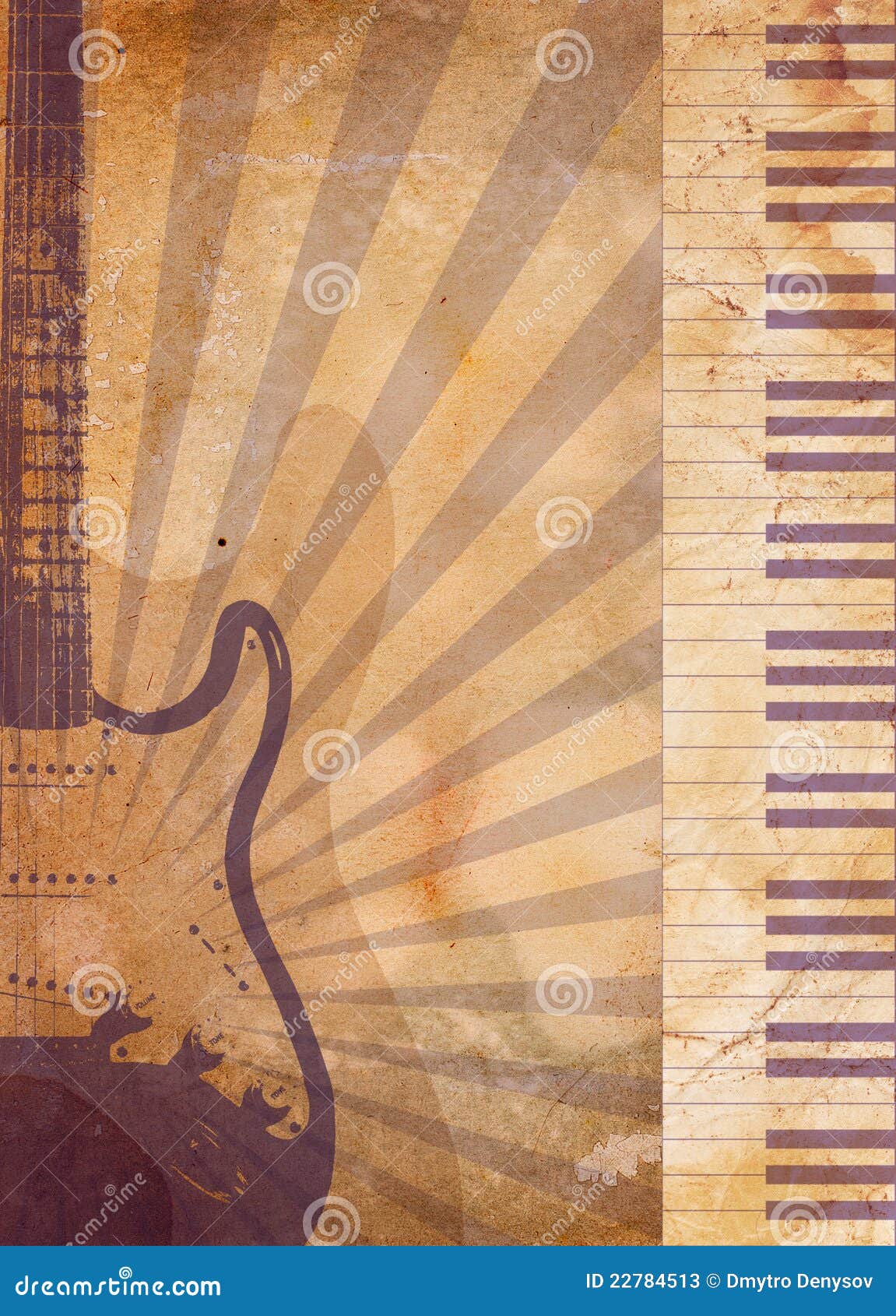 Vintage Musical Background Royalty-Free Stock Photography ...