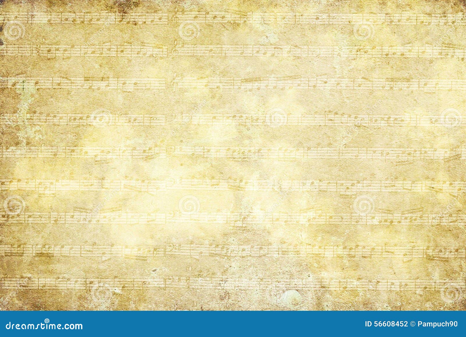 Vintage musical background stock illustration. Illustration of texture ...