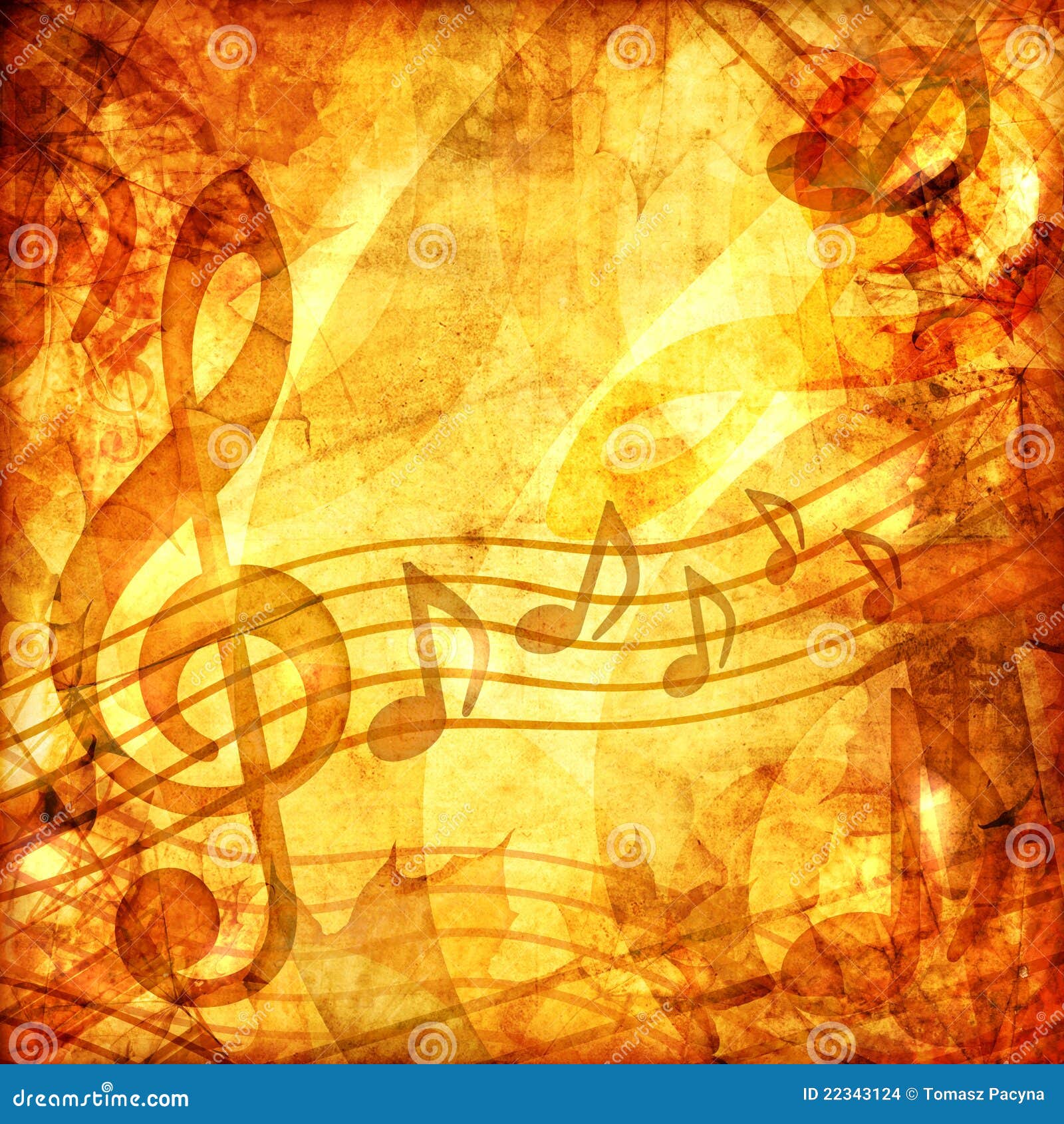 Vintage Musical Background Royalty-Free Stock Photography ...