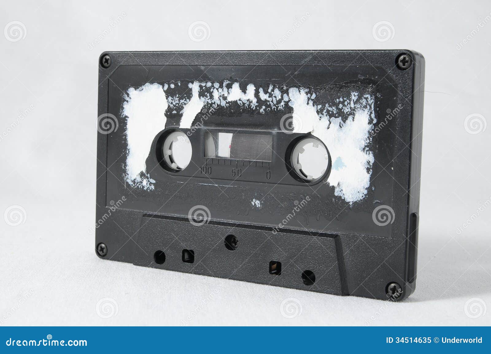 Vintage Musicassette stock image. Image of magnetic, magnet - 34514635