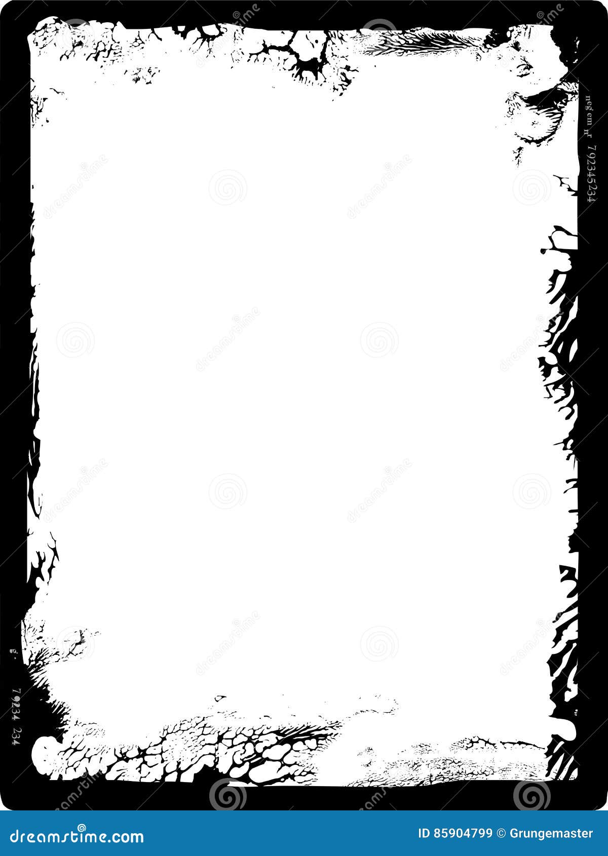 Negative Photo Frame, Royalty-Free Cartoon | CartoonDealer.com #40551275