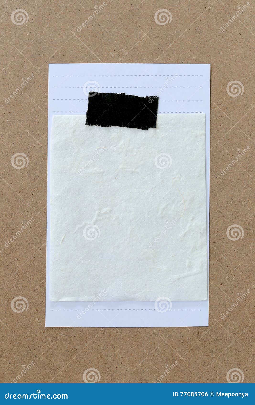 Vintage of Note Paper Background and Copy Specs. Stock Photo - Image of ...