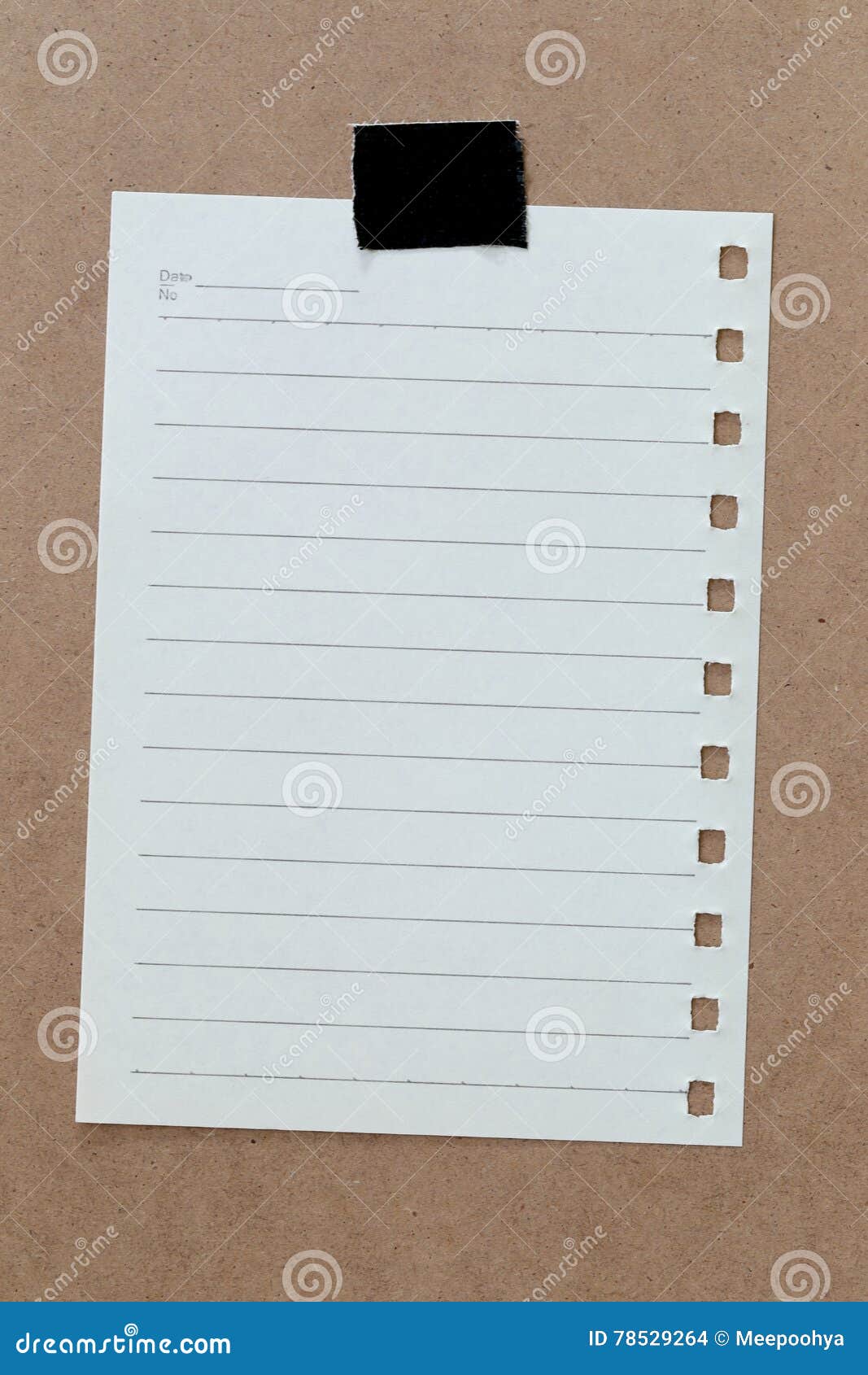 Vintage of Note Paper Background and Copy Specs. Stock Photo - Image of ...