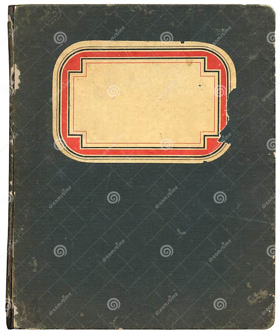 Vintage notebook stock photo. Image of cookbook, notes - 4438436