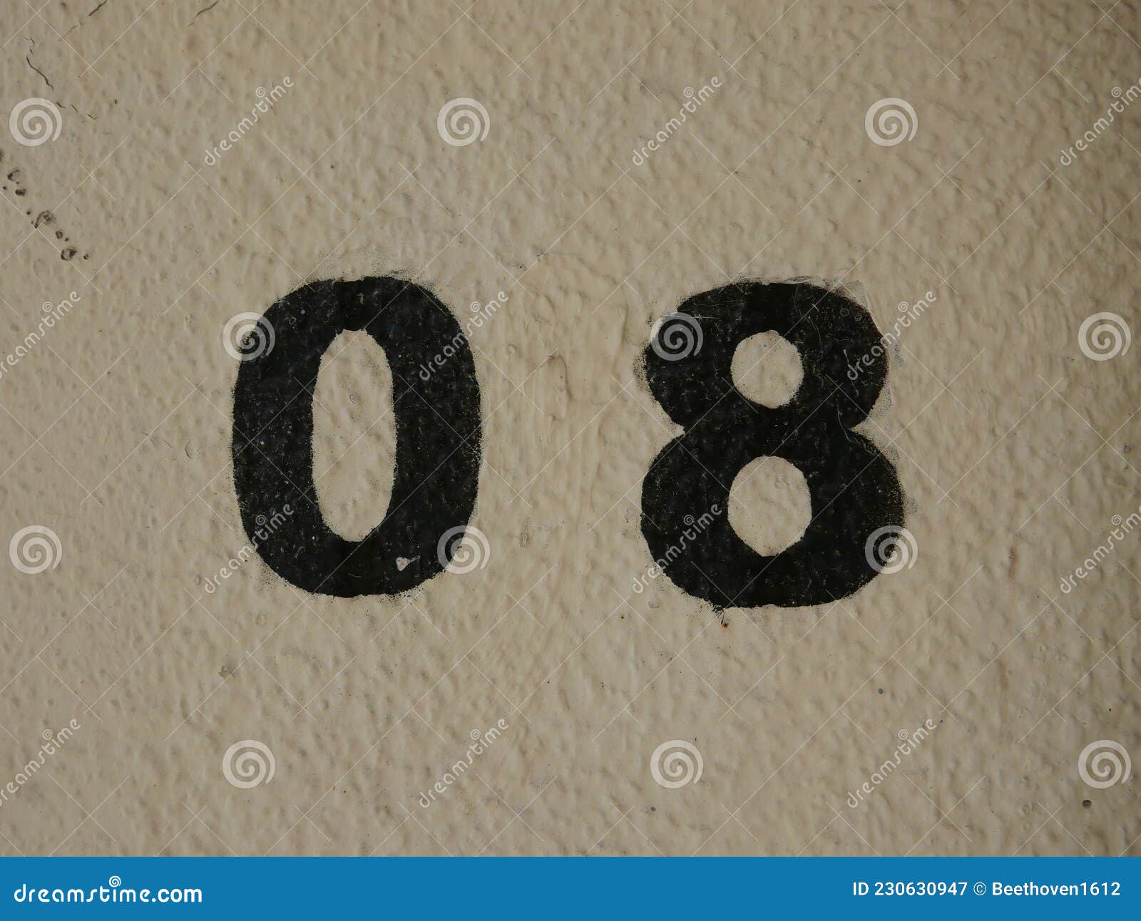 Vintage Number Eight stock image. Image of vintage, number - 230630947