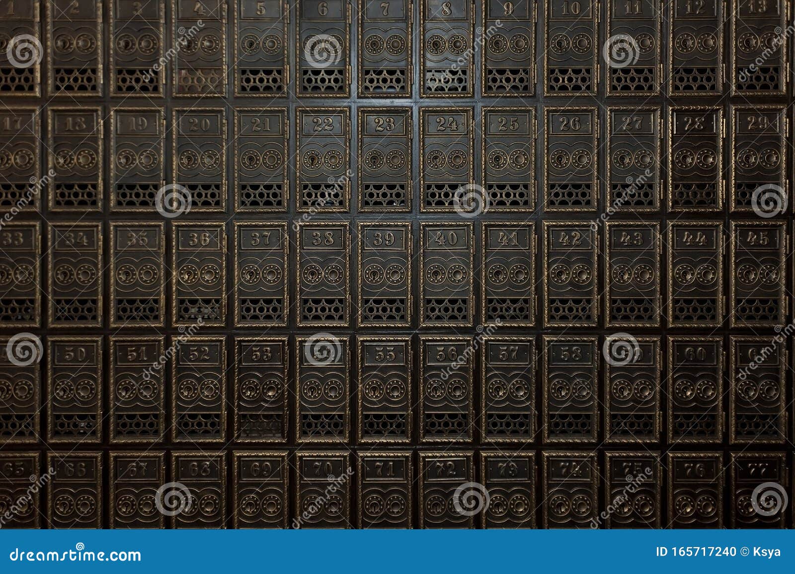 Geometric Postal Box Pattern Stock Photos - Free & Royalty-Free Stock ...