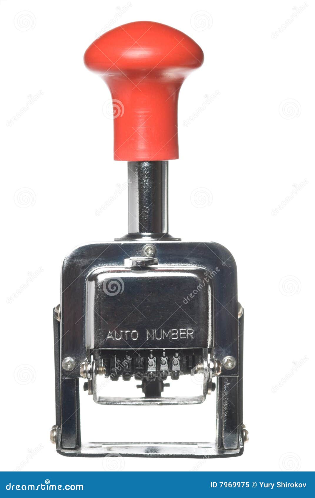 Vintage numbering machine stock image. Image of attest - 7969975