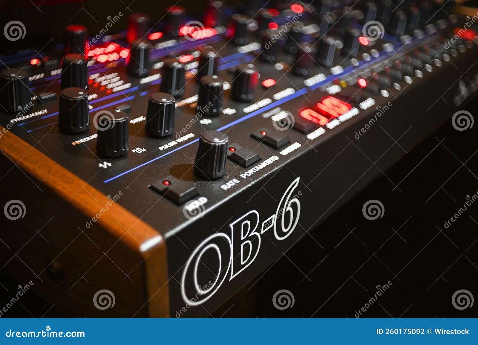 Vintage Oberheim Classic OB-6 Synthesizer Synth Music Synthwave Module ...