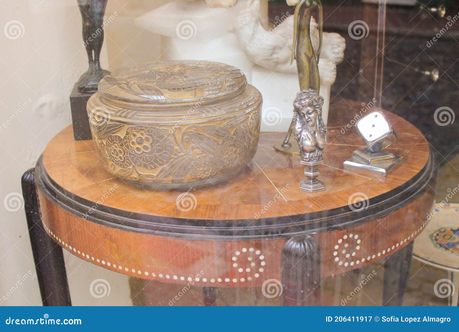 Vintage Objets Detail Design Luxury Decoration Store Stock Photography ...