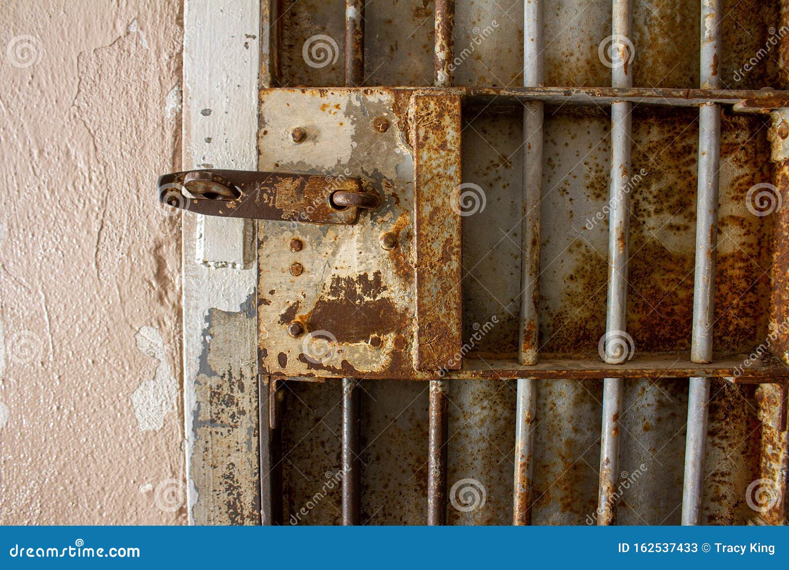 Rusty Jail Bars
