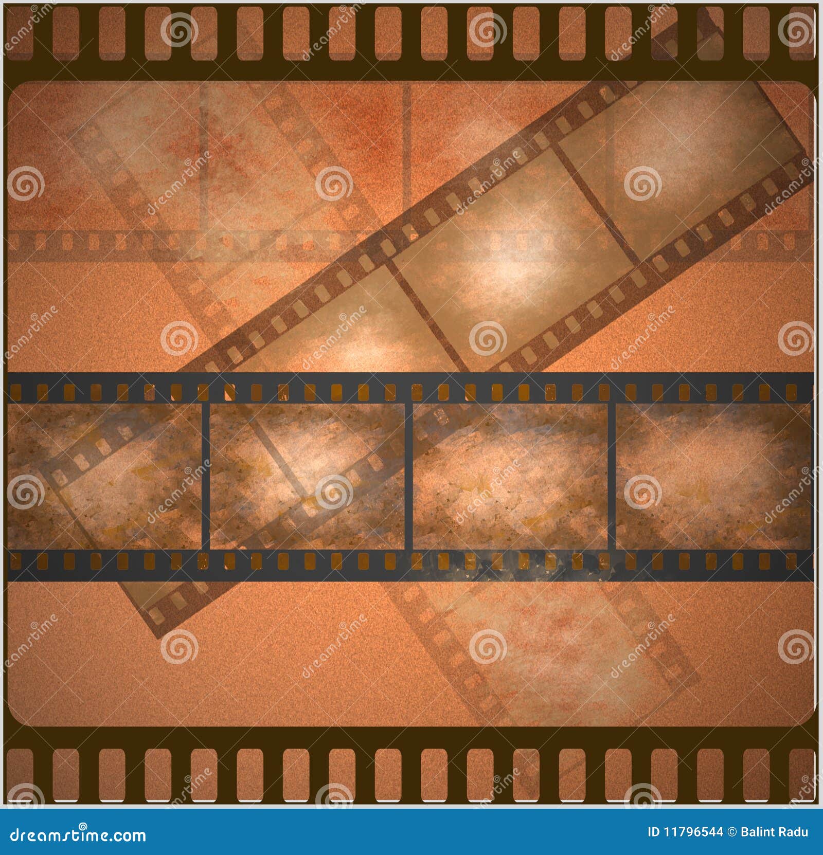 Vintage Old Film Art Background Stock Illustration - Illustration of ...