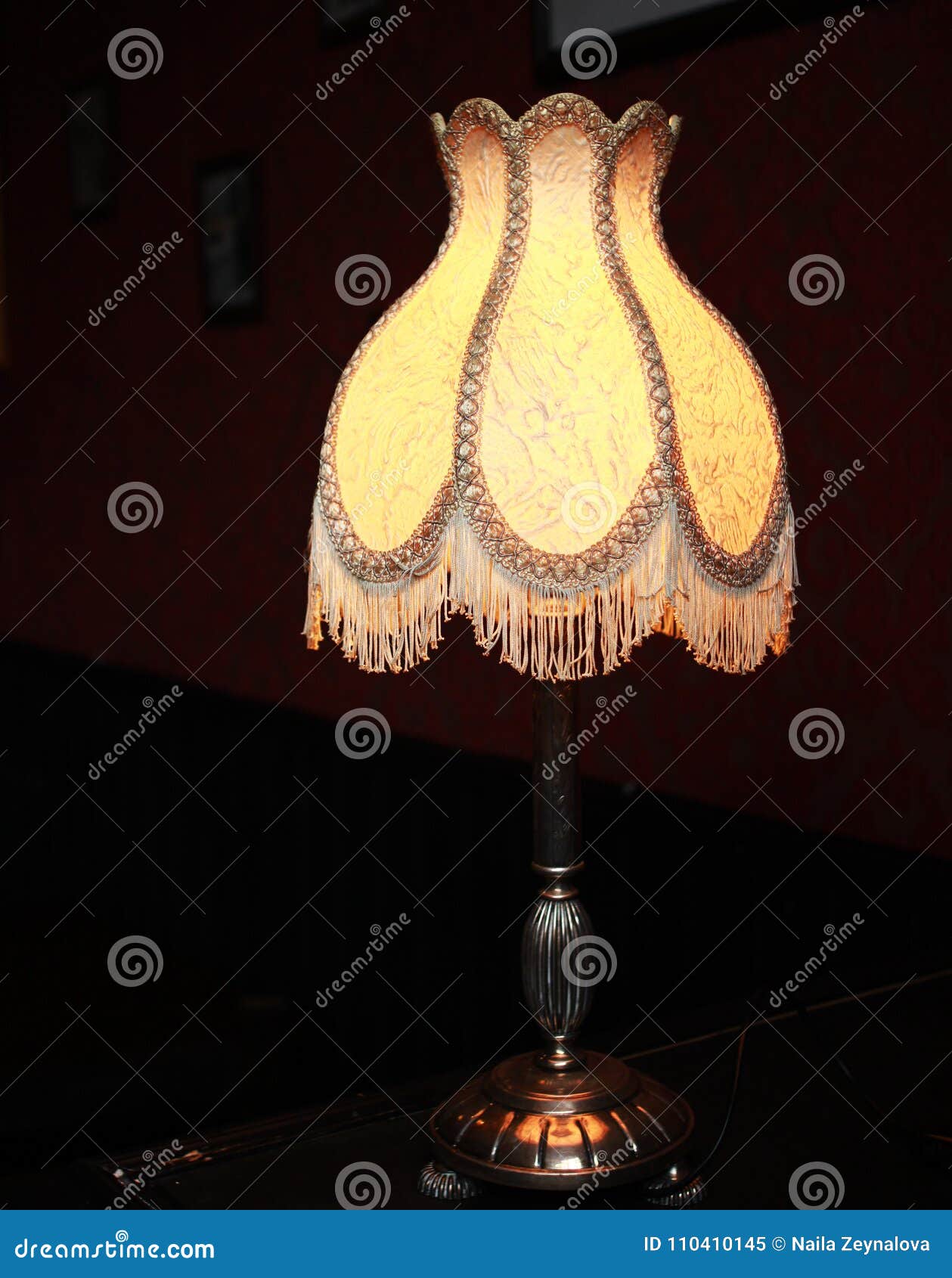 Vintage old lamp. stock image. Image of luxury, ancient - 110410145