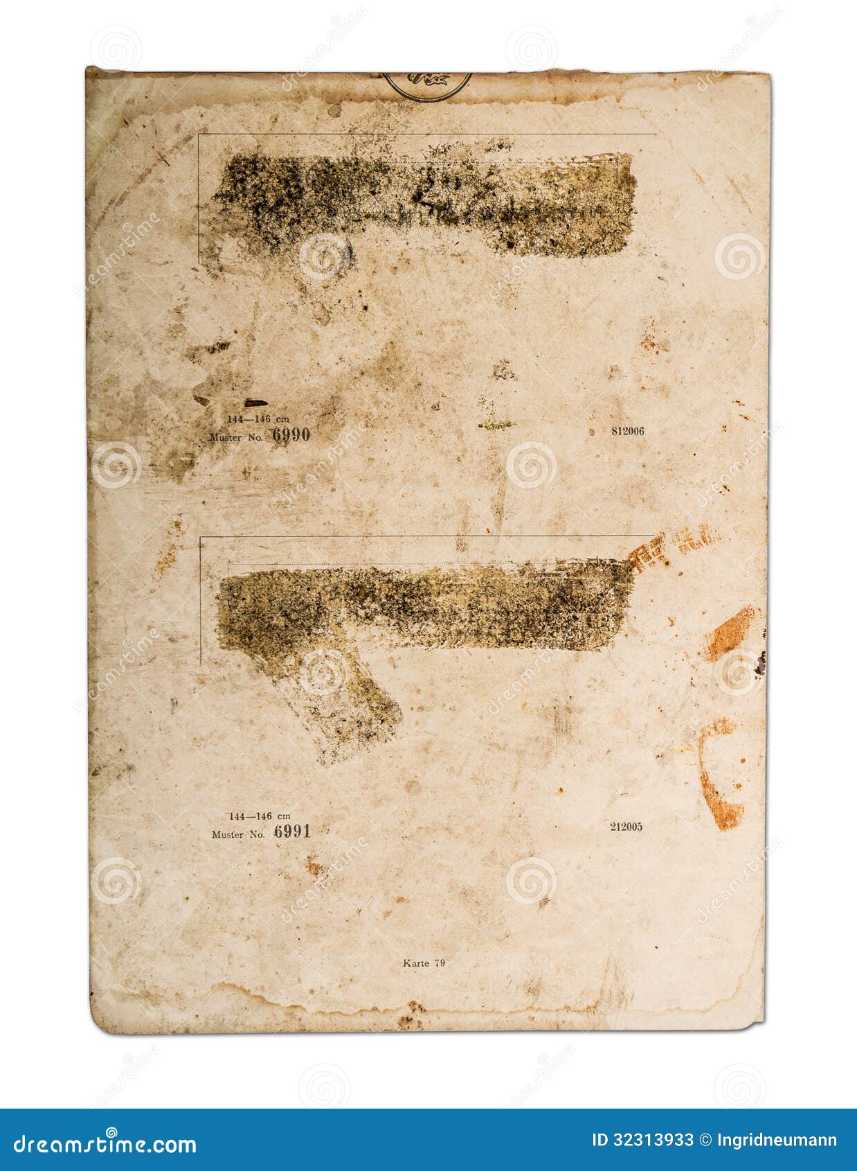 Vintage old paper stock image. Image of abstract, burnt - 32313933