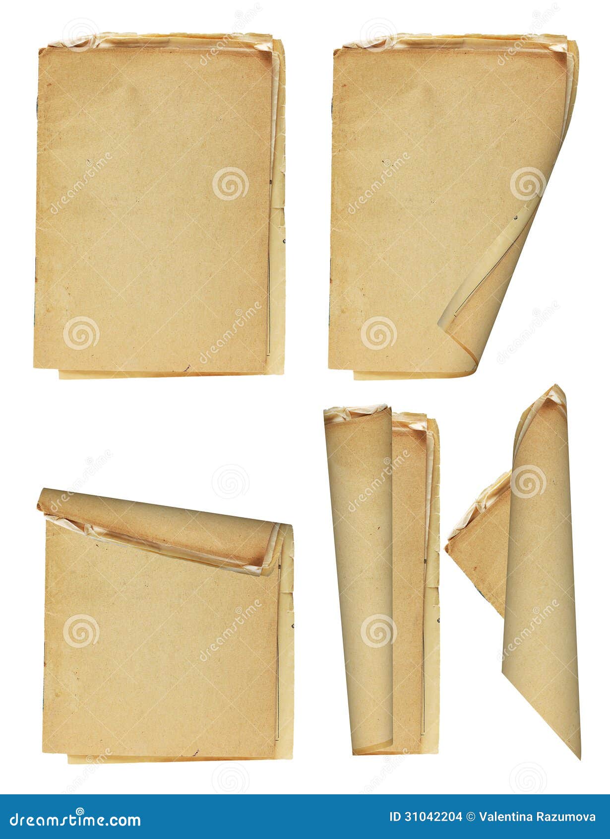 Vintage old paper stock photo. Image of page, artistic - 31042204