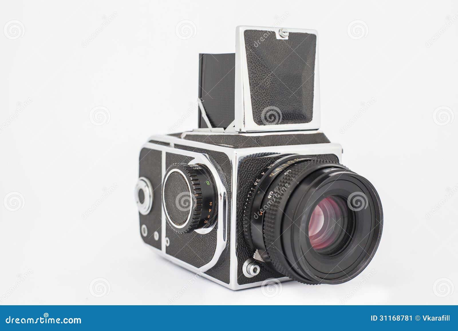 Vintage Old Photographic Medium Format Camera. Stock Image - Image of ...