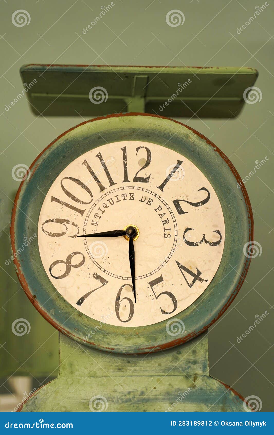 Vintage Old Retro Watch Clock. Stock Photo - Image of clock, minute ...