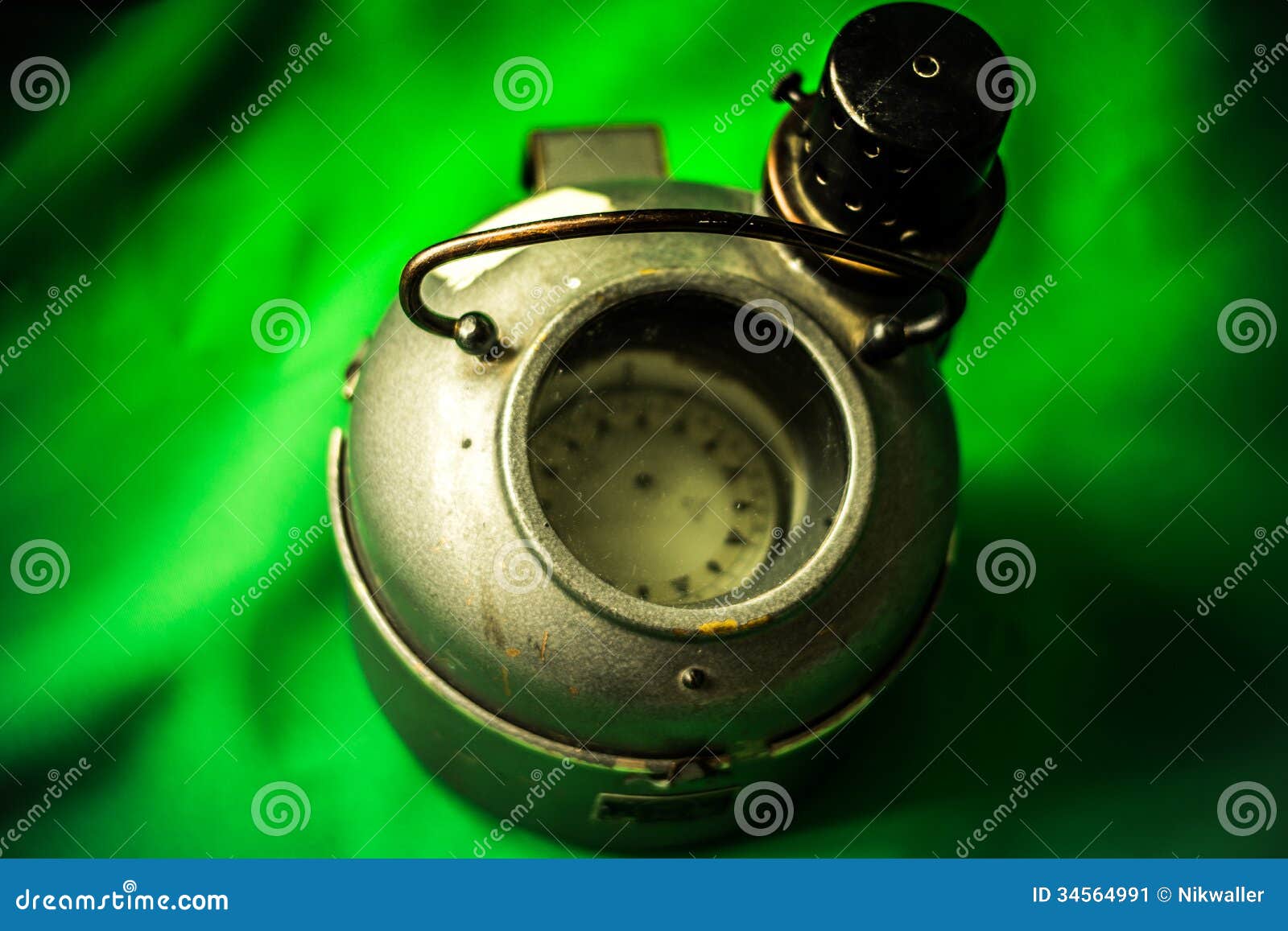 Vintage Old Russian Compass Stock Image - Image of green, south: 34564991