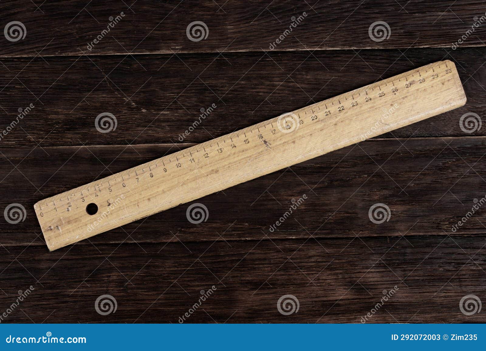 Vintage old school ruler stock image. Image of background - 292072003