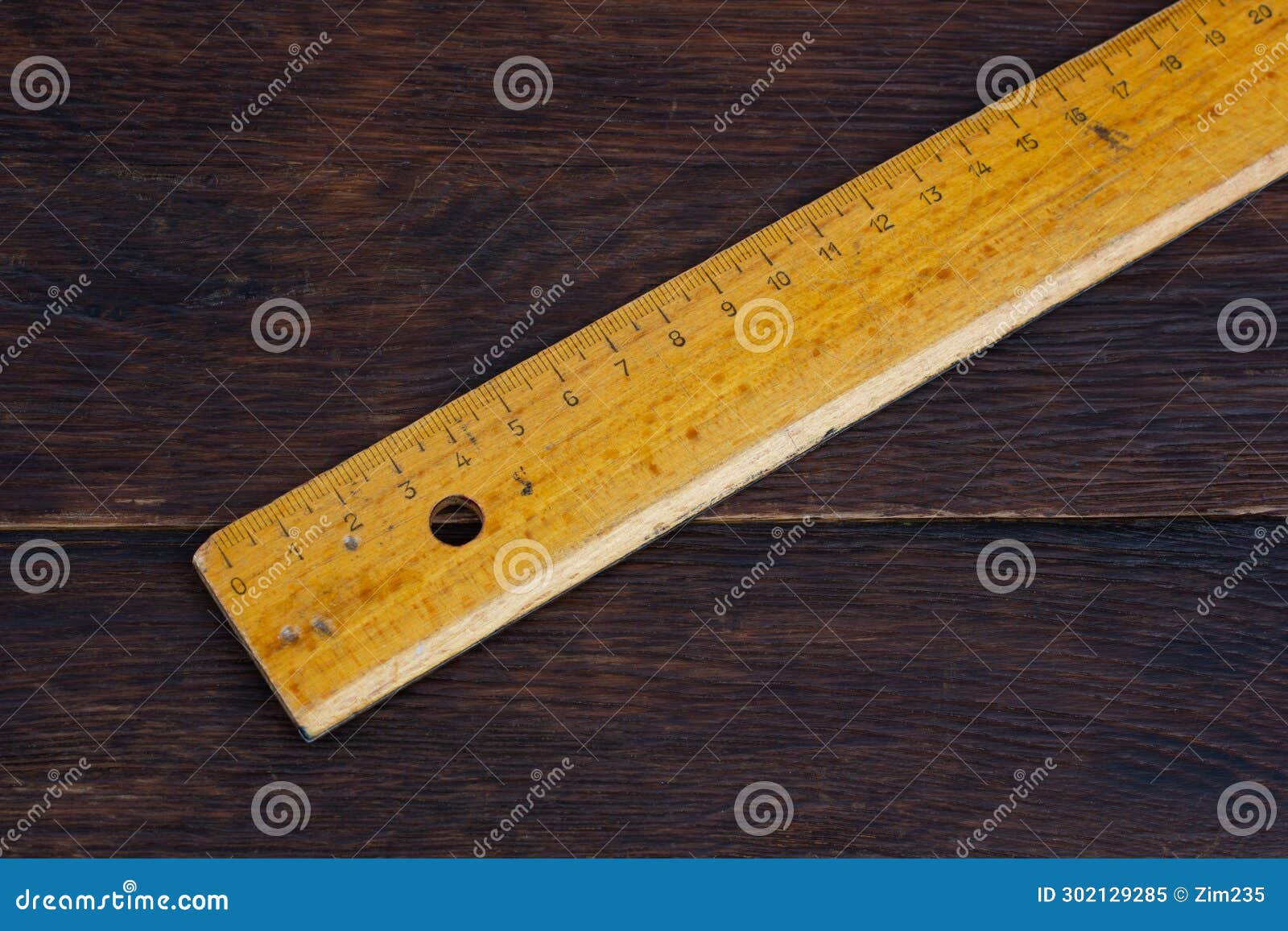 Vintage old school ruler stock image. Image of instrument - 302129285