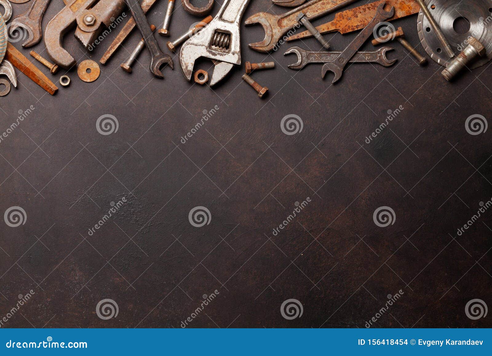 Vintage tools stock photo. Image of grunge, rusted, service - 156418454