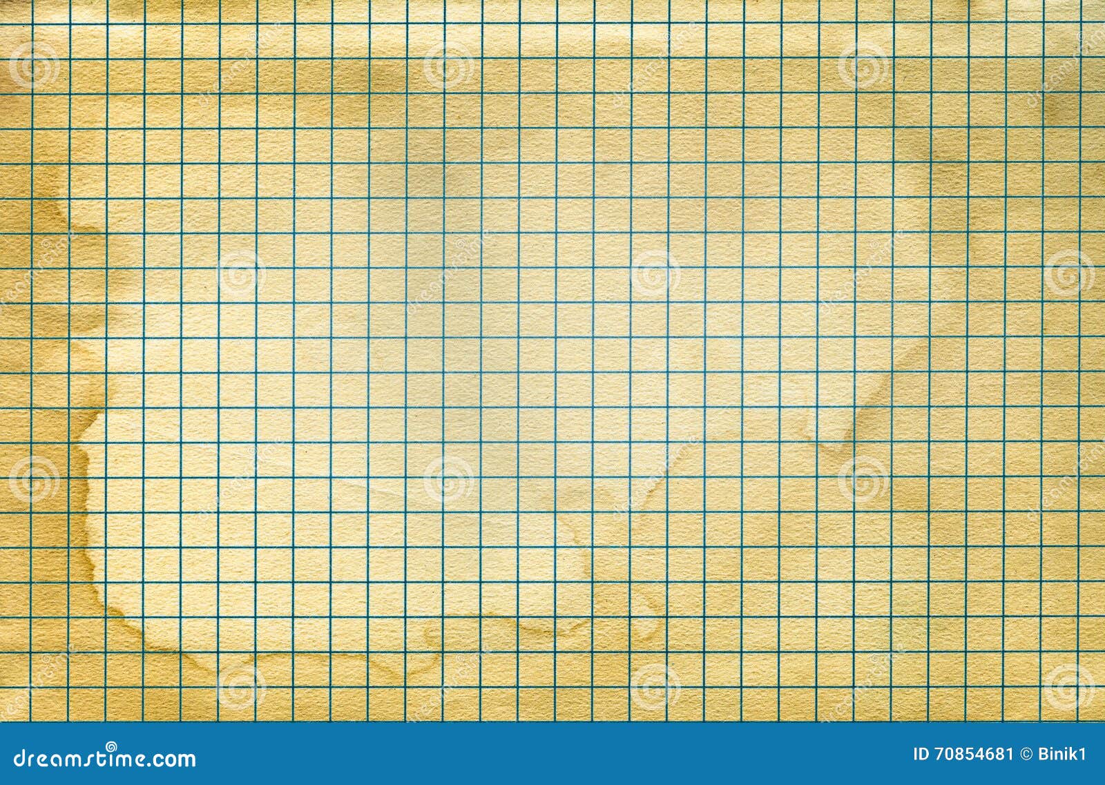 Vintage Old Worn Math Paper Stock Image - Image of grid, effect: 70854681