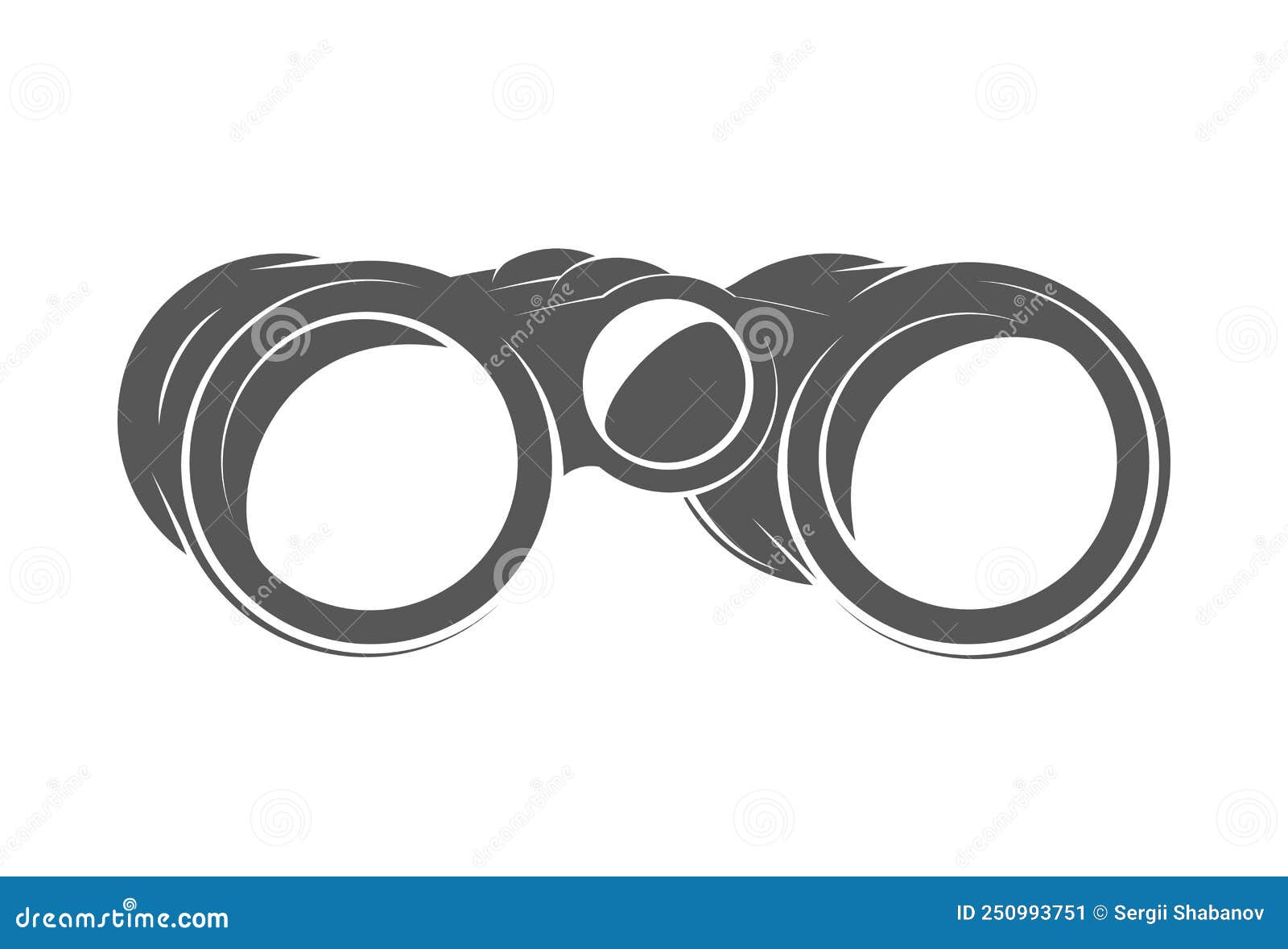 Vintage opera glasses stock vector. Illustration of isolated - 250993751