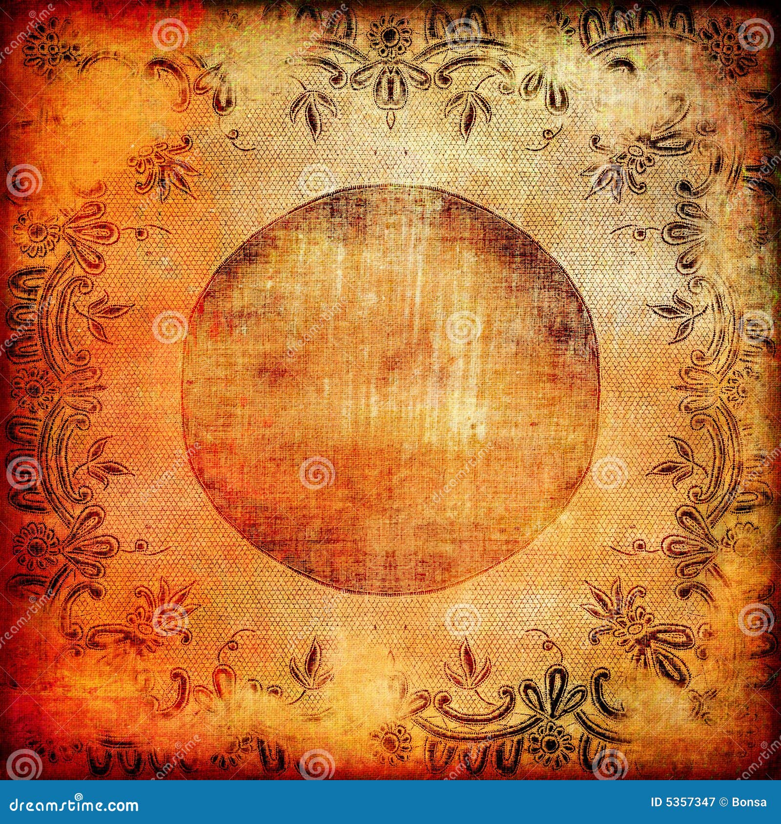 Vintage Orange Background Stock Image | CartoonDealer.com #5357347