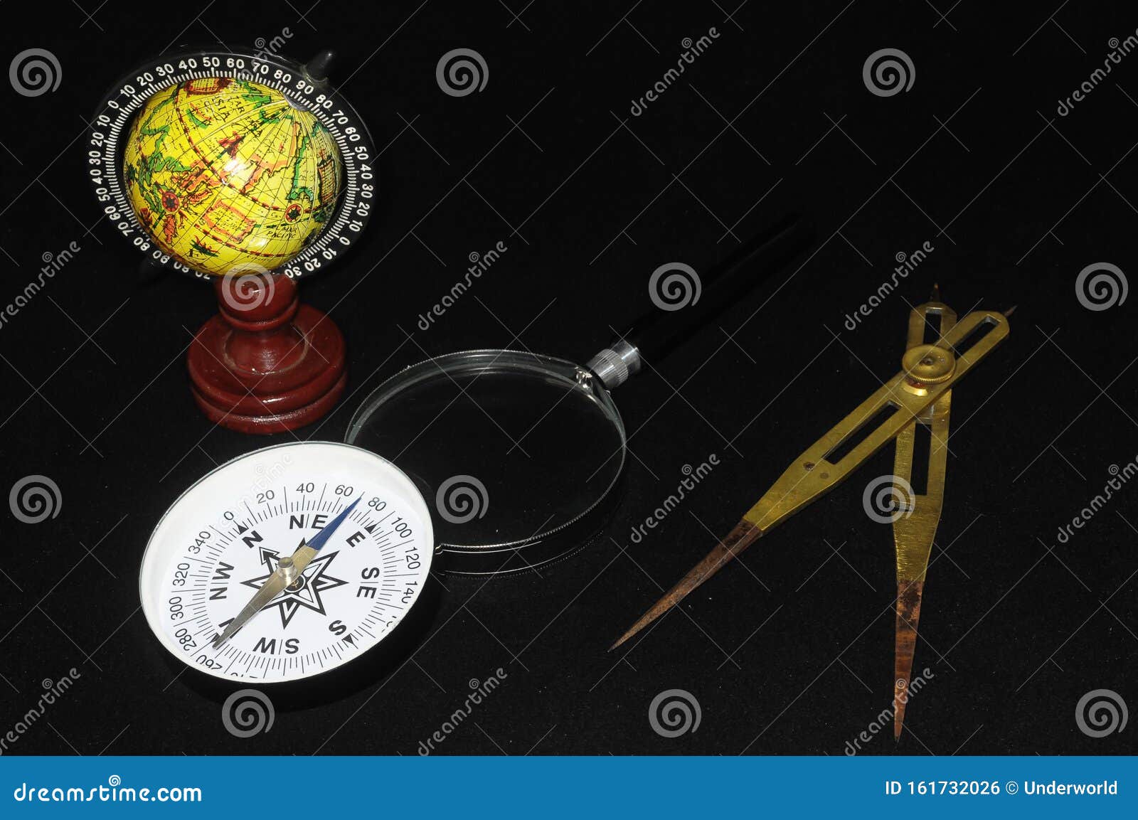 Vintage Orientation Tools stock photo. Image of tools - 161732026