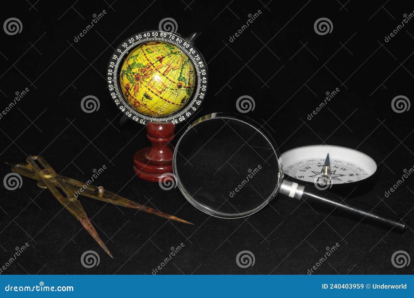 Vintage Orientation Tools Stock Photo | CartoonDealer.com #209944116