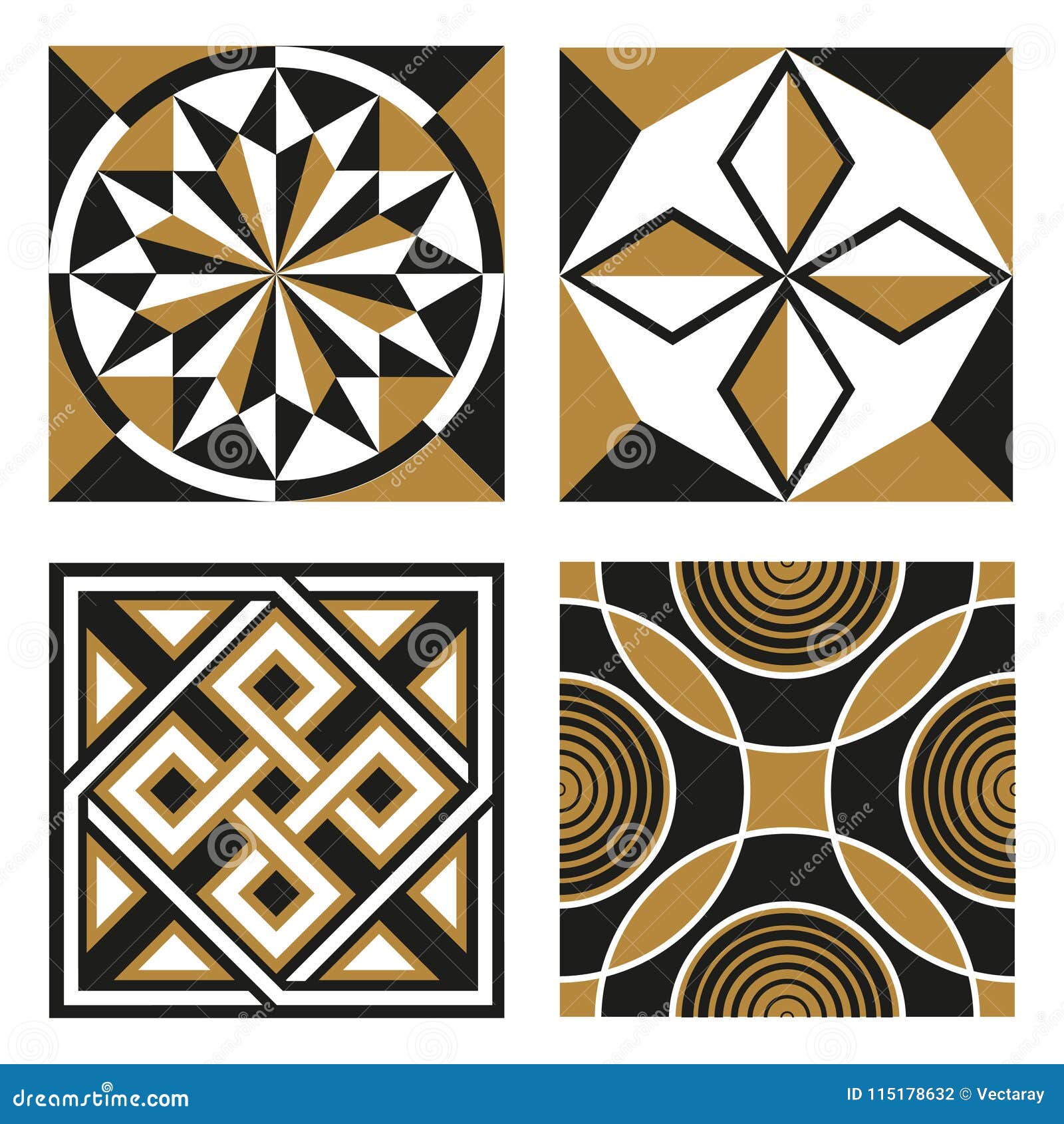 Vintage Ornamental Patterns Stock Vector - Illustration of flower ...