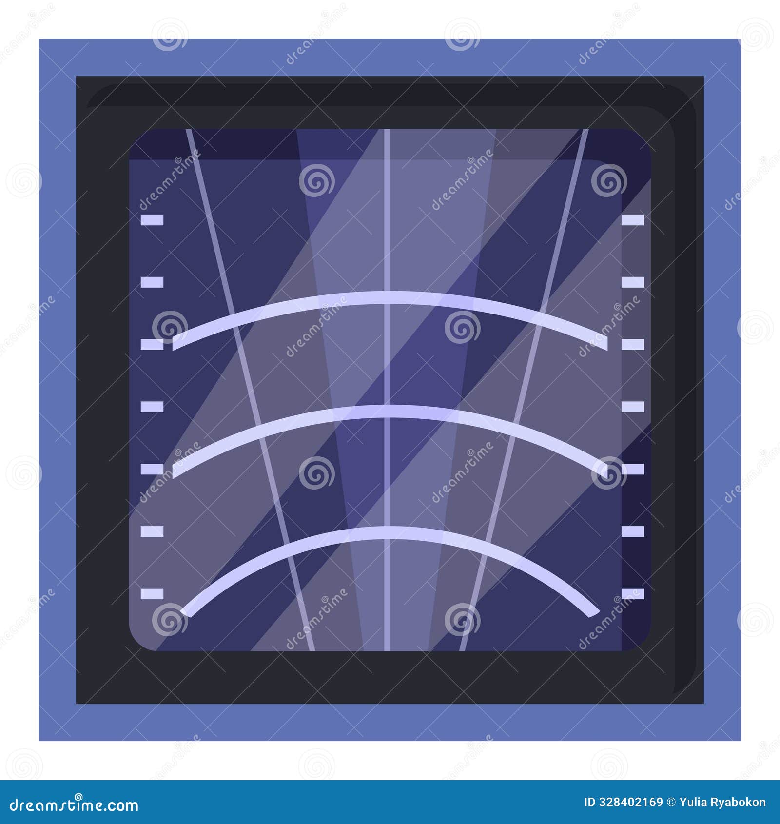 Vintage Oscilloscope Displaying Electronic Signal Waveforms Stock ...