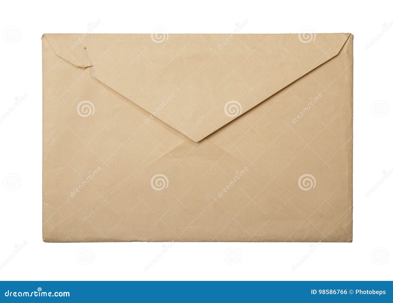 Vintage Packet for Correspondence Stock Photo - Image of postcard ...