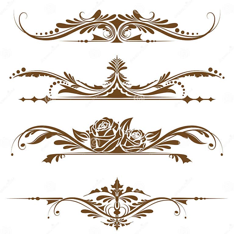 Vintage Page Border stock vector. Illustration of beautiful - 22770591