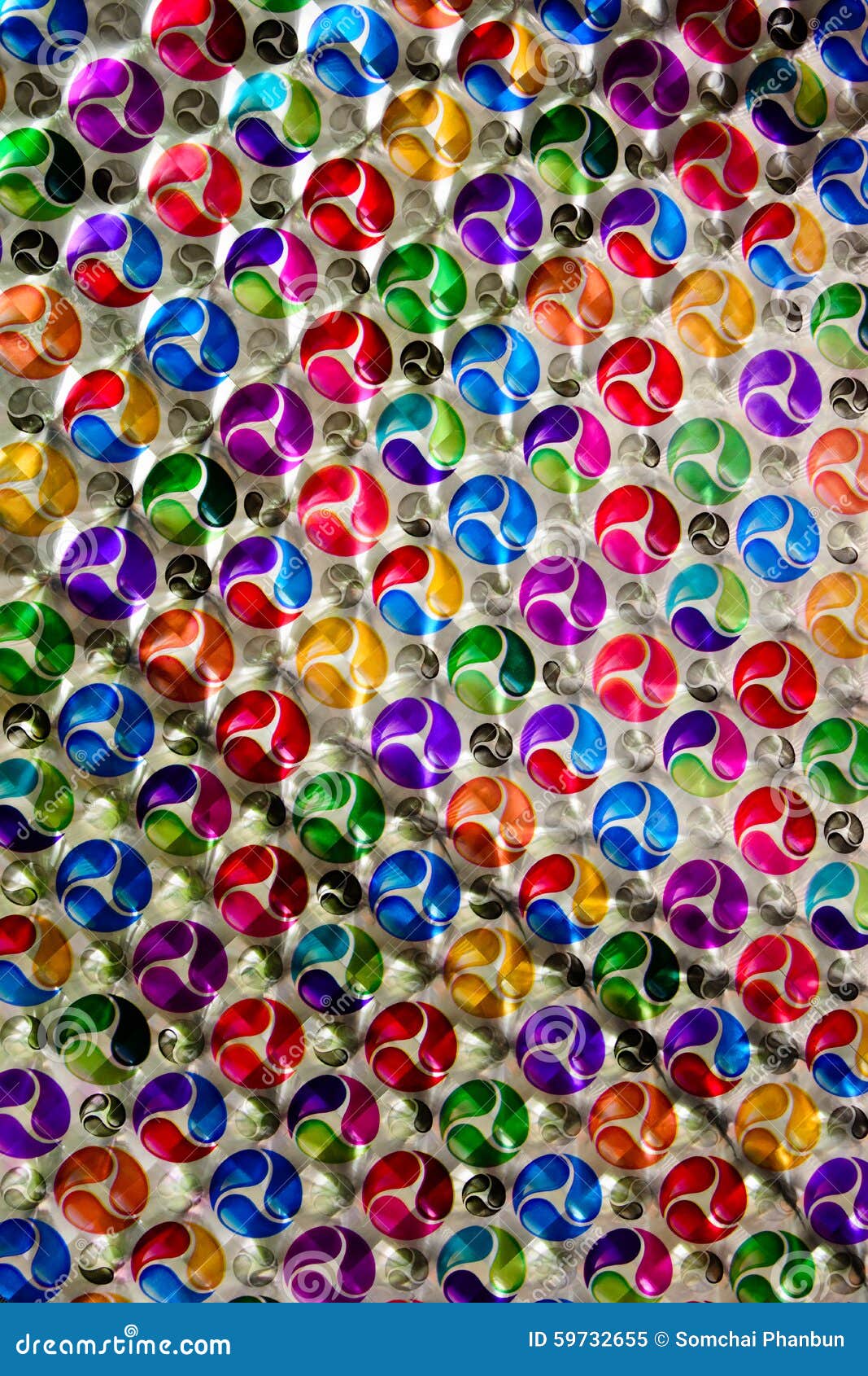 Vintage Paper Decorated with Circles Stock Image - Image of antique ...