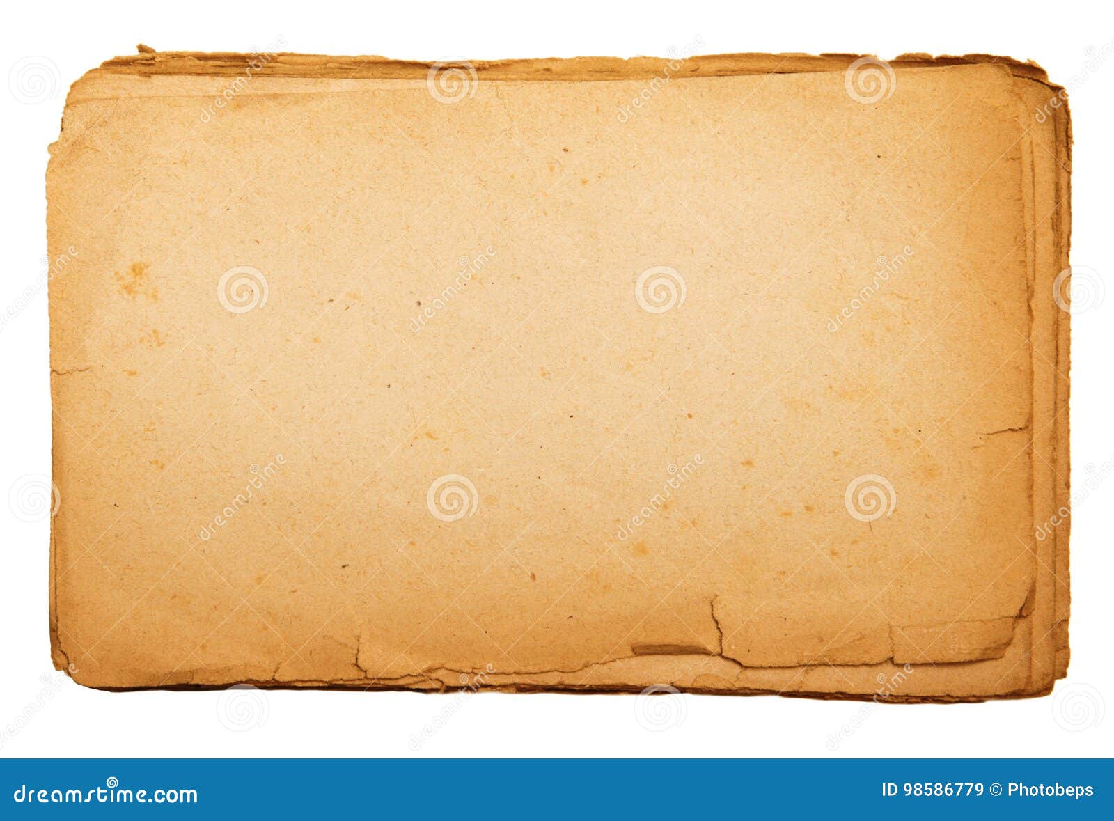 Vintage Paper with Empty Space To Write Stock Image - Image of postcard ...
