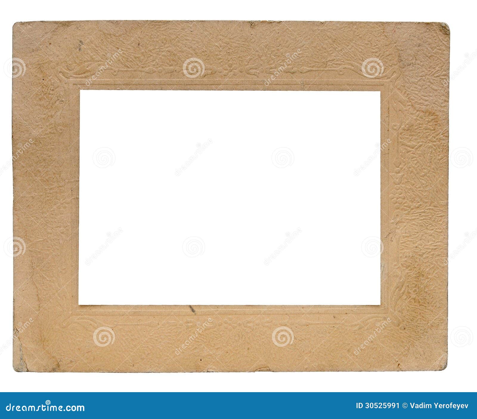A vintage paper frame stock image. Image of empty, mottled - 30525991