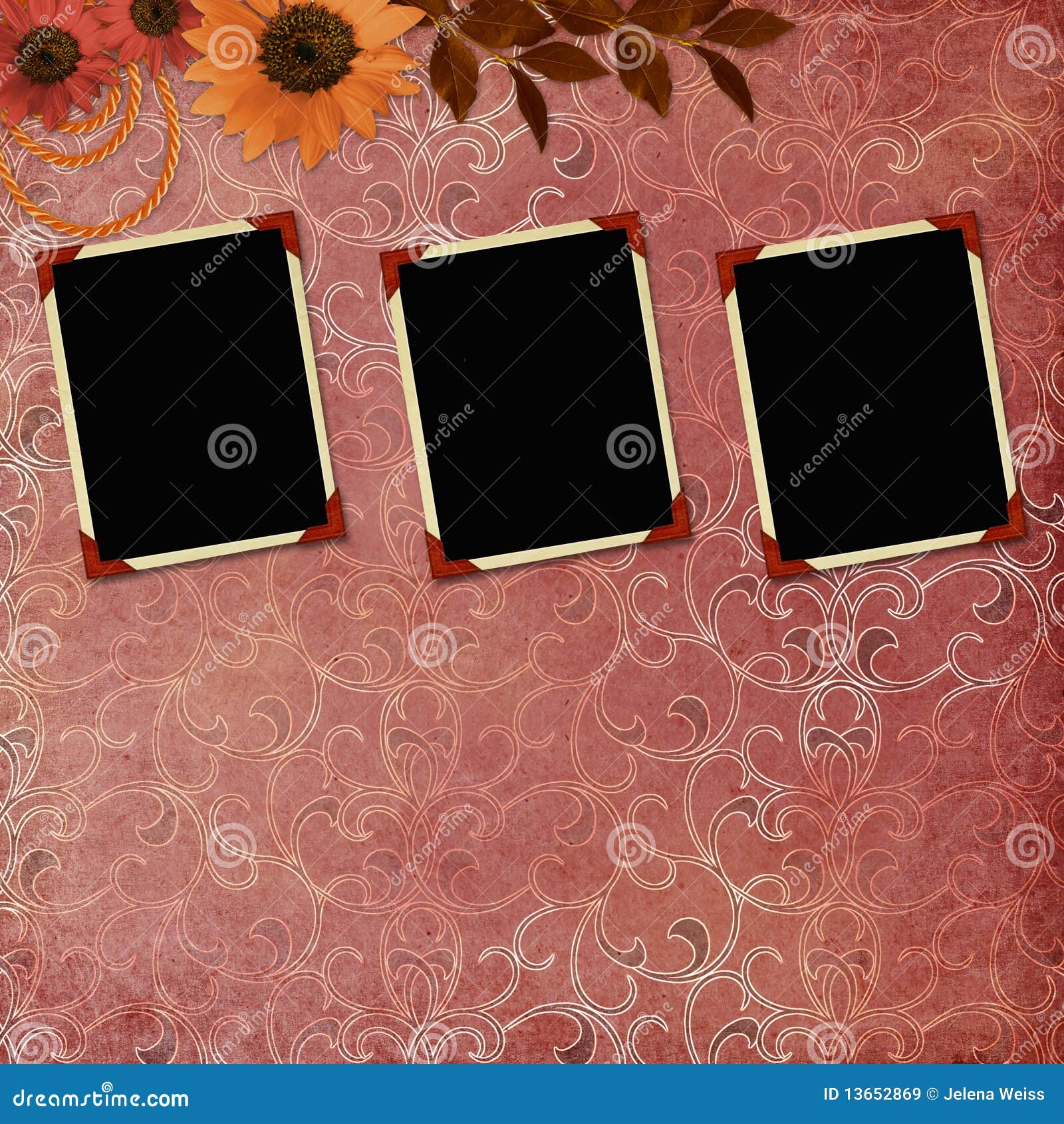 Vintage Frames Bunch Flowers Stock Illustrations – 71 Vintage Frames ...