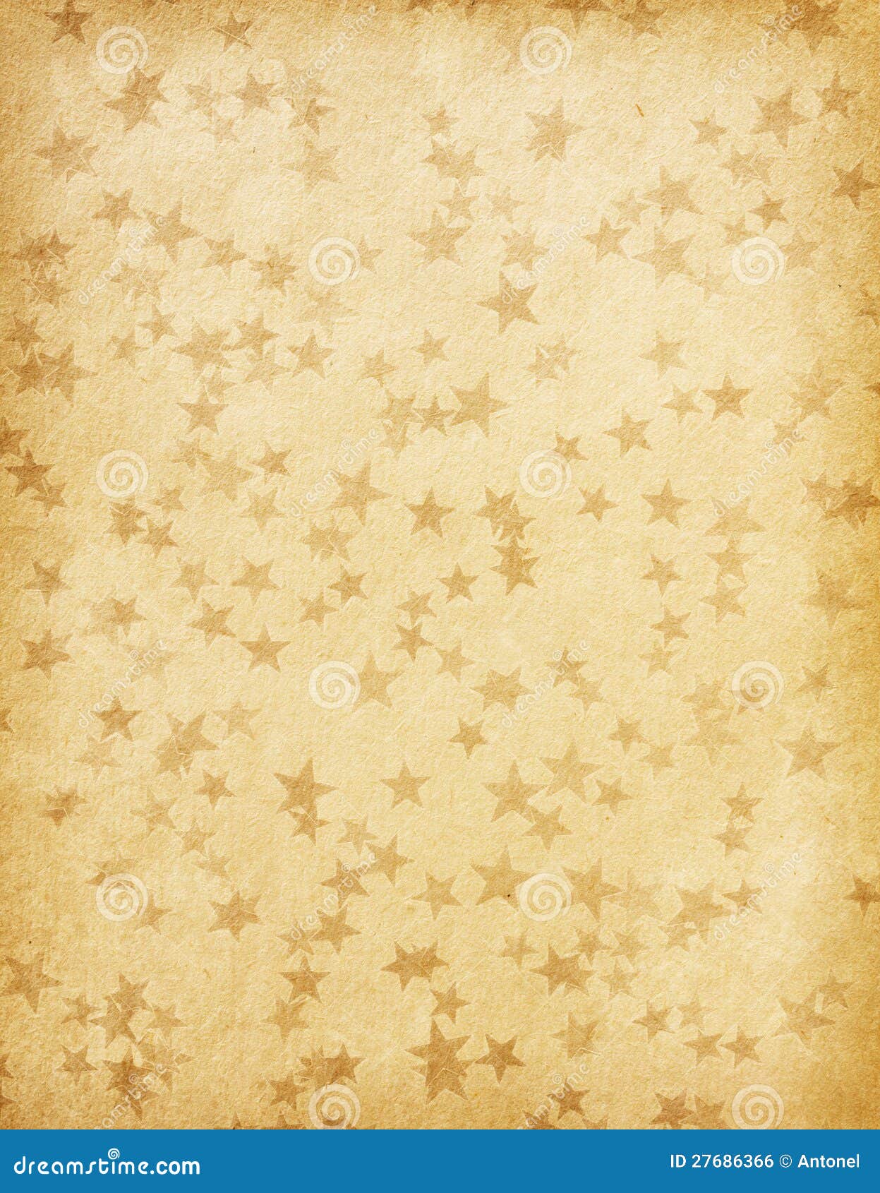 Vintage paper with stars stock photo. Image of retro - 27686366