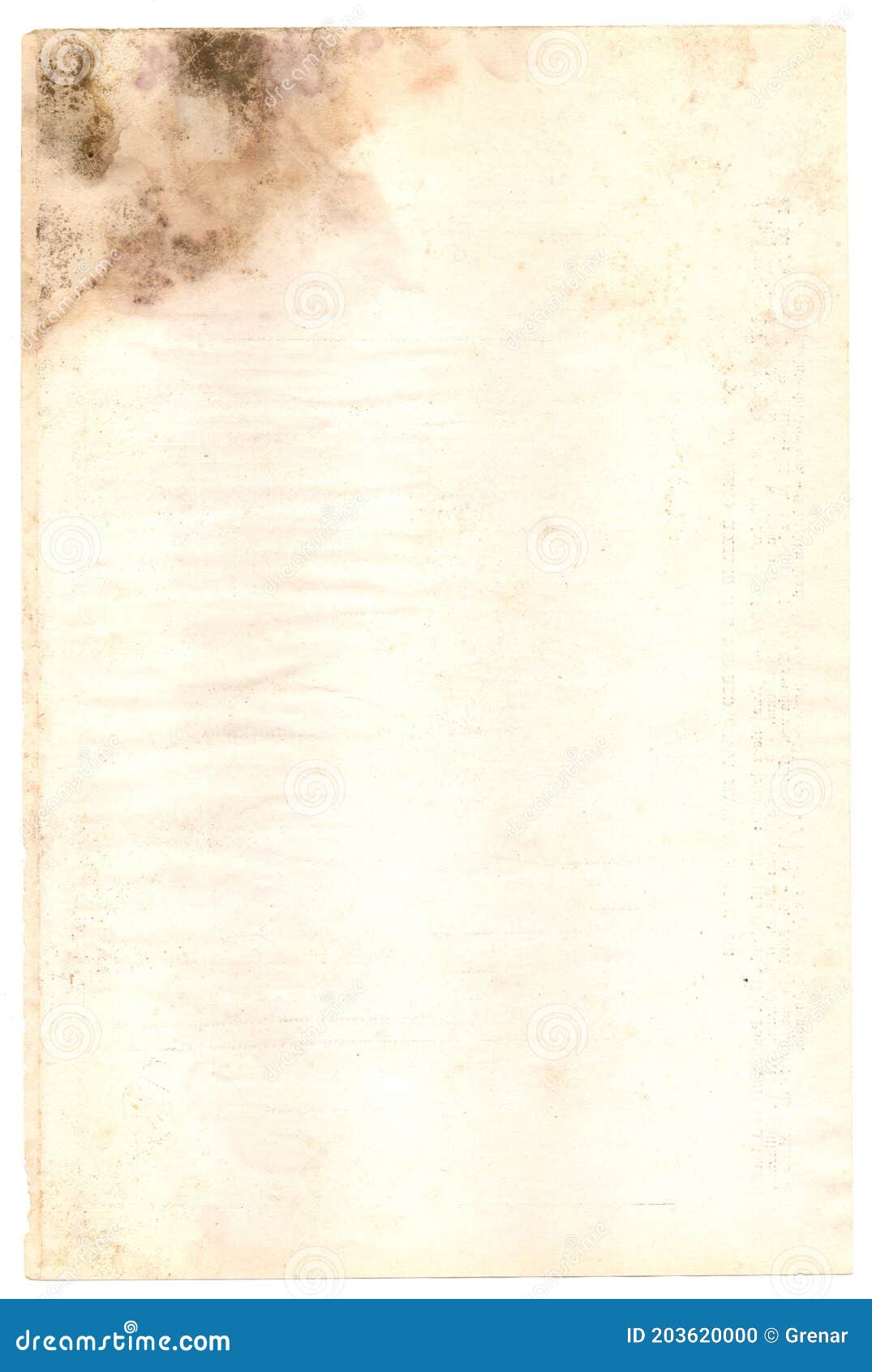 Vintage Paper Texture Side Burn Stock Photo - Image of stains, grungy ...