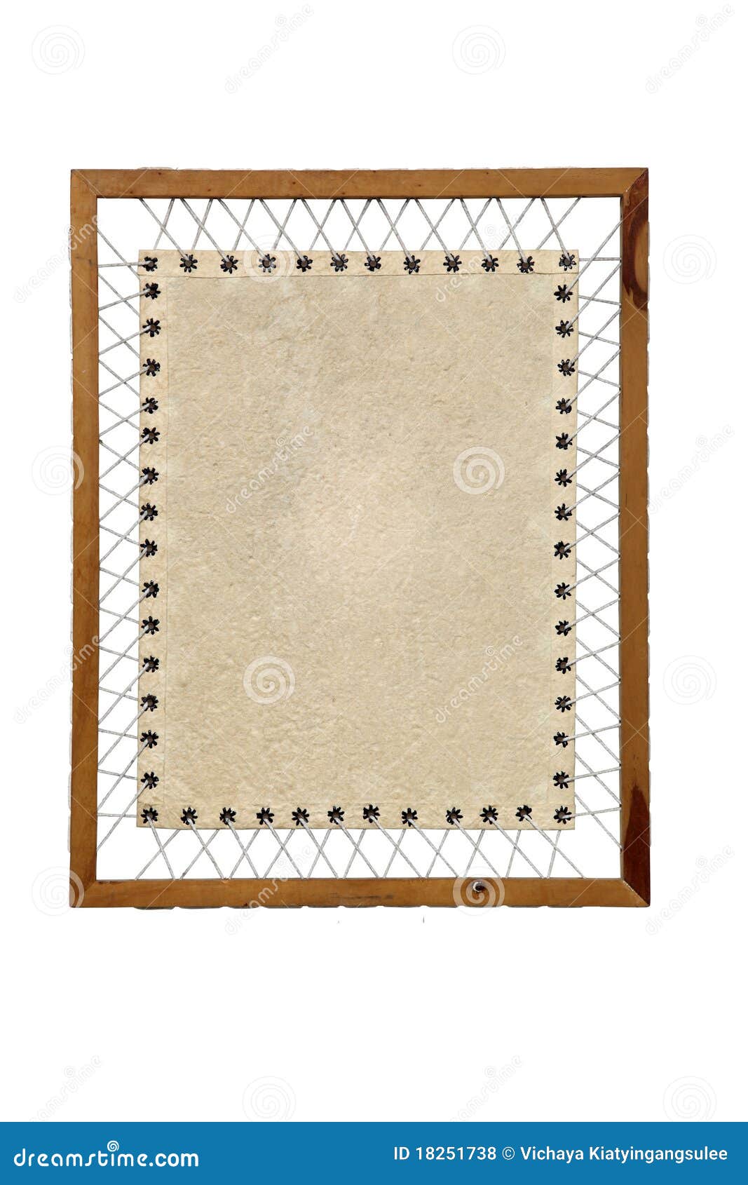 Vintage Paper wooden frame stock photo. Image of dirty - 18251738